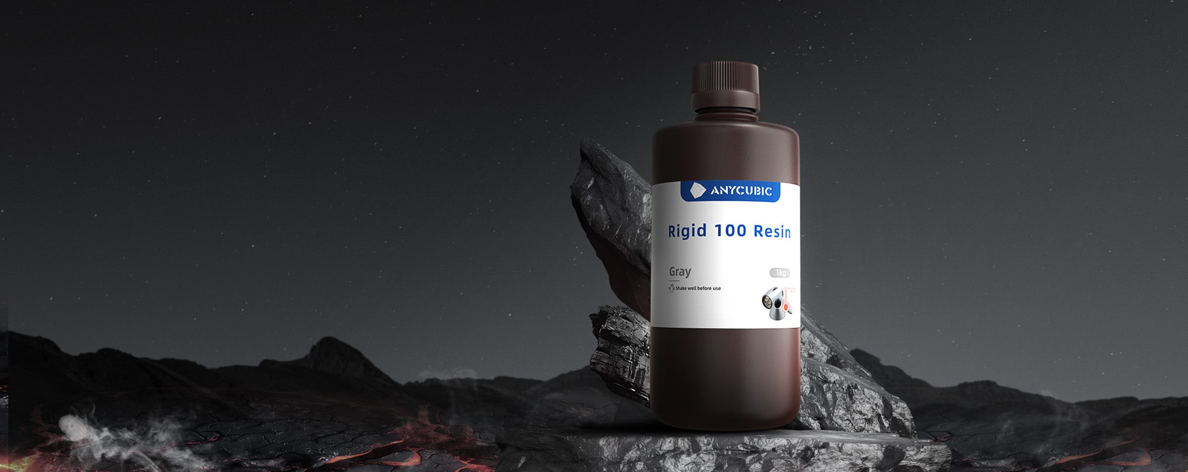 Anycubic Rigid 100 Resin: Super Versatile, Extra Strong