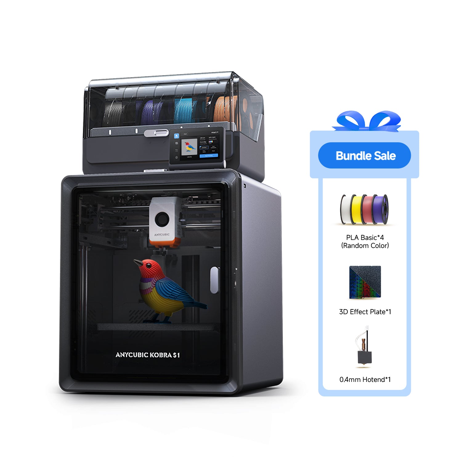 Kobra S1 Combo with 4KG PLA & 3D Effect Plate | Reliable High-Quality ...